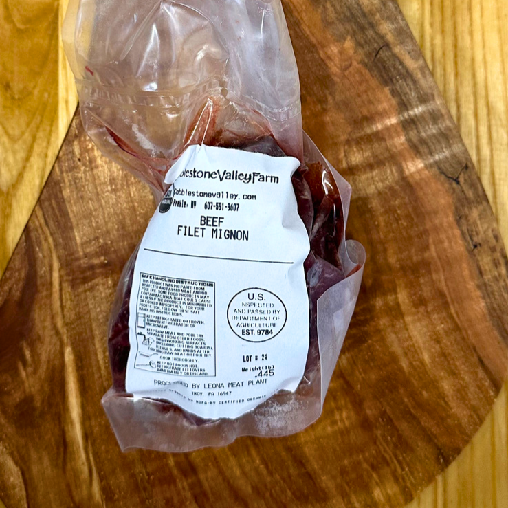 Filet Mignon - 2/pkg — Cobblestone Valley Farm